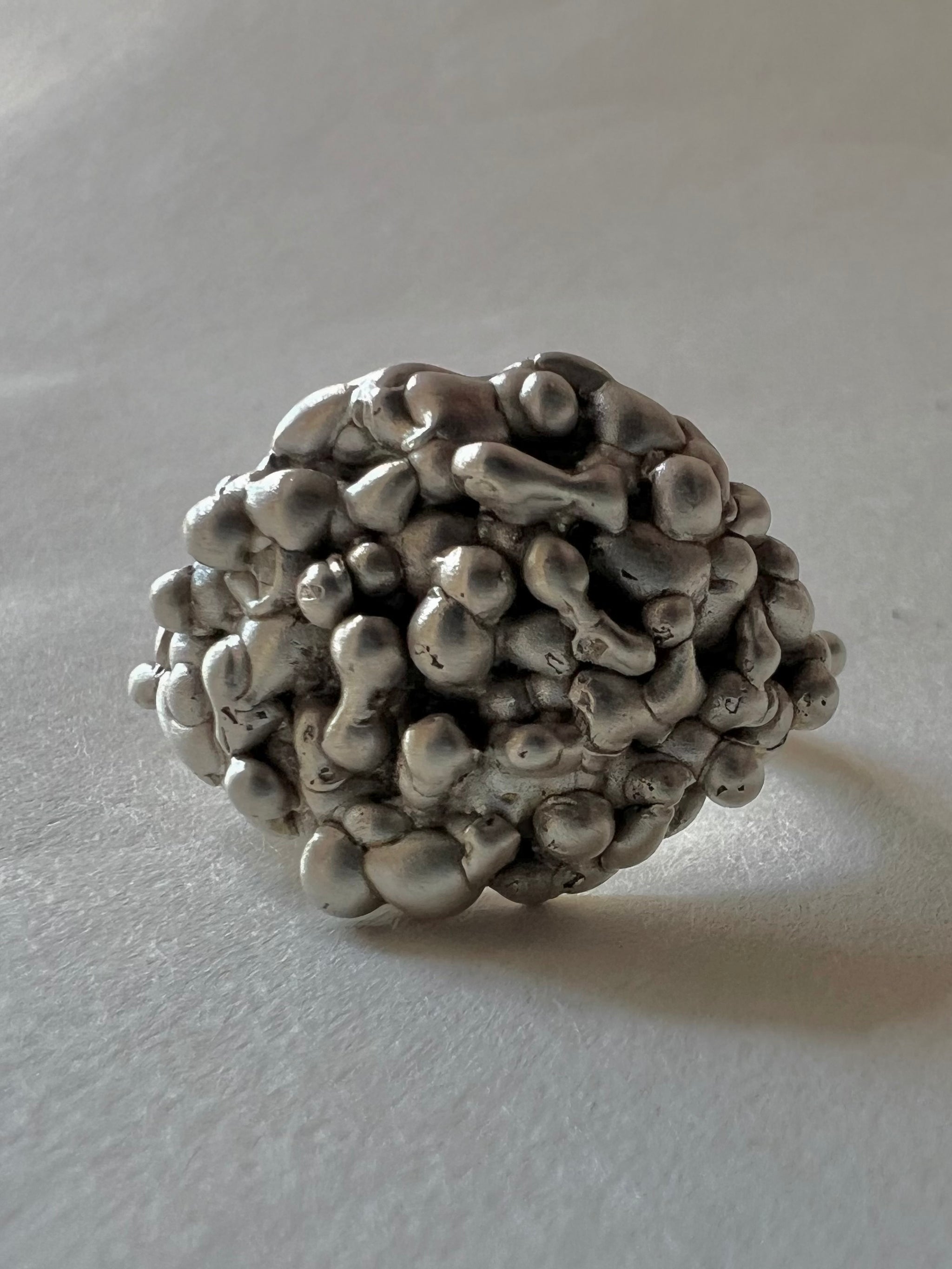 Bubbly Ring - seafoam - makmel hand made treasure design - jewelry – Makmel